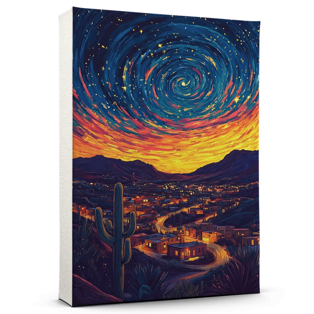 Verrado Travel Canvas Prints, Arizona Starry Night Travel decor ...