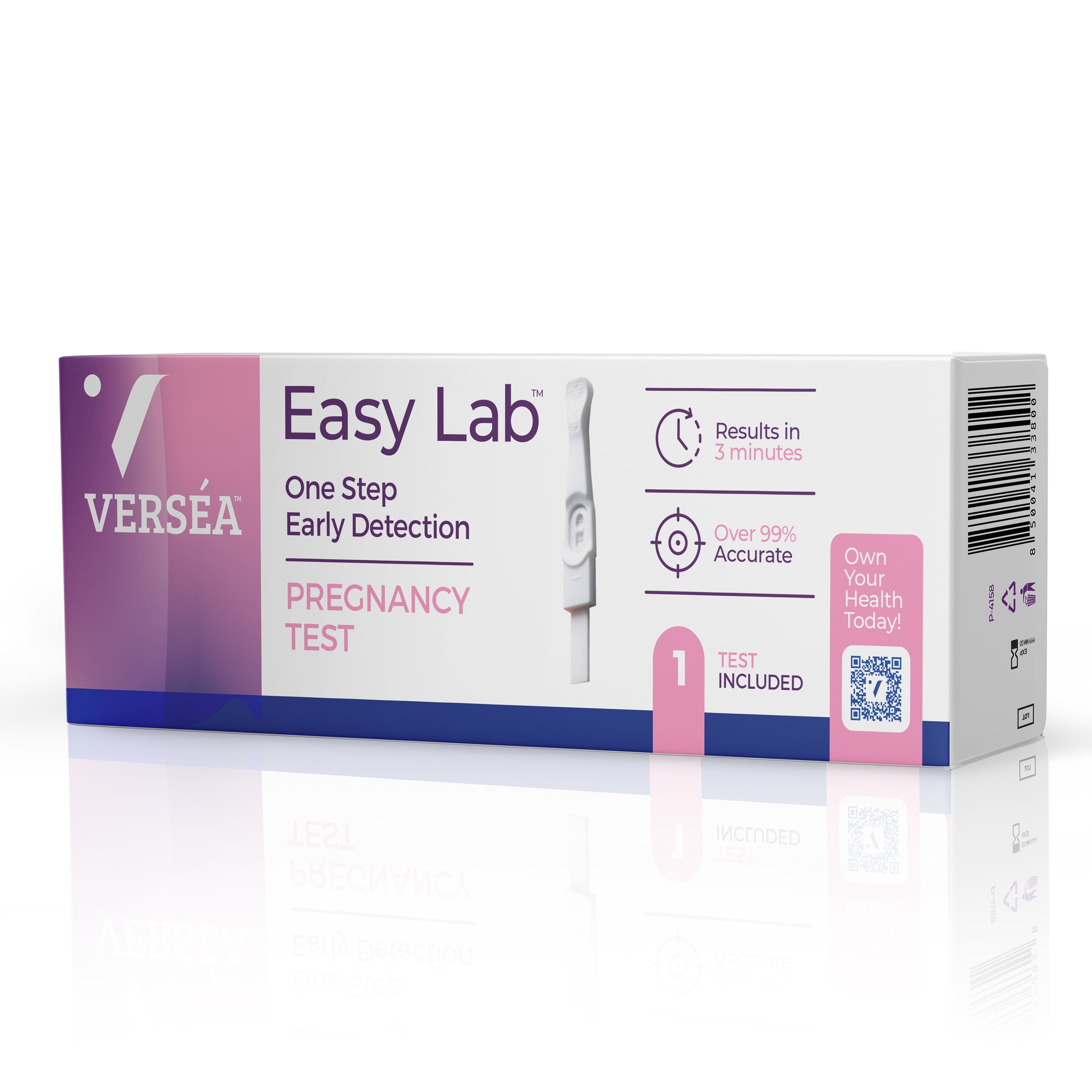 Verséa Easy Lab Early Detection Rapid Home Pregnancy Test Kit, Simple ...