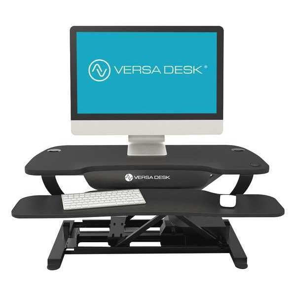 Versa Products Electric Sit-Stand Desk,36 in W,Black VT7643624-00-01 ...