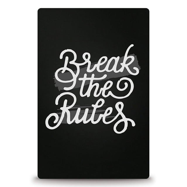 VersaChalk Frameless Acrylic Chalkboard Sign, 11" x 16.5" - Walmart.com