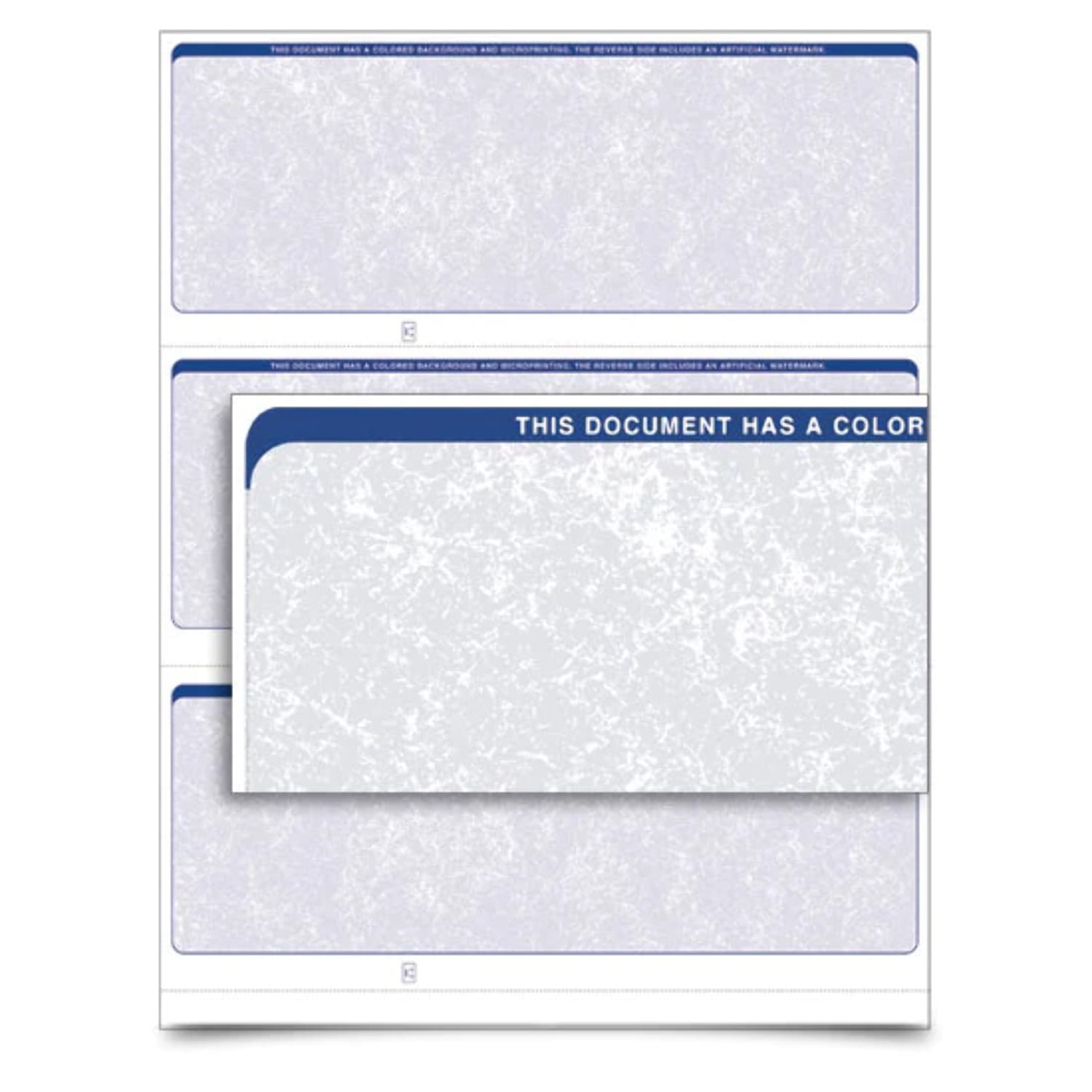 VersaCheck - Form 3000 - Classic - Blue - 250 Sheets - Walmart.com