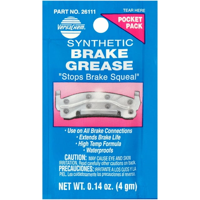 VersaChem Synthetic Brake Grease 0.14 oz - Walmart.com