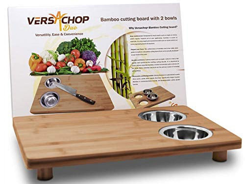 VersaChop Duo, Large 18 inch X 12 inch Cutting Boards for Kitchen ...