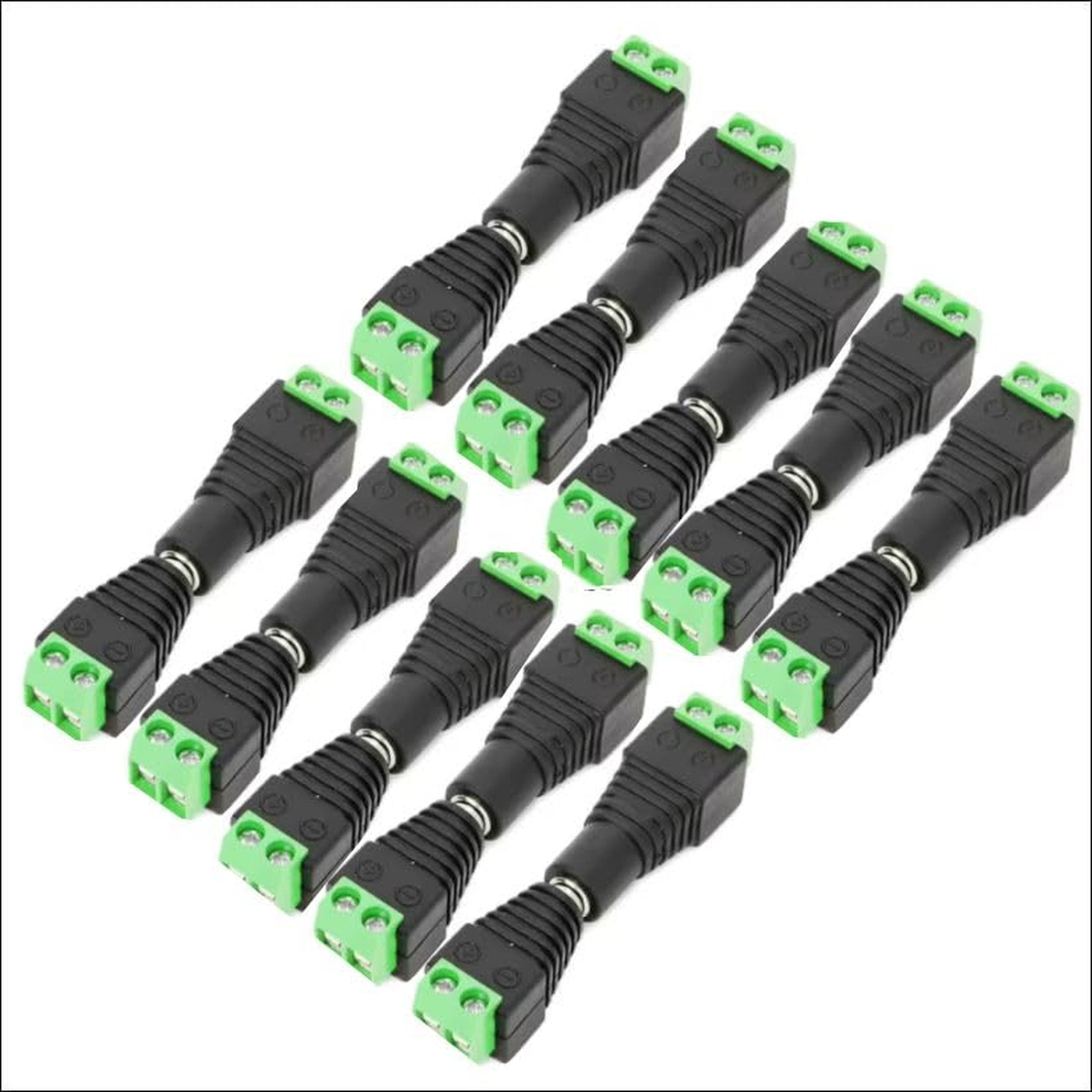 VersaConnect 12V DC Power Jack Adapter with Screw Type Connectors for ...