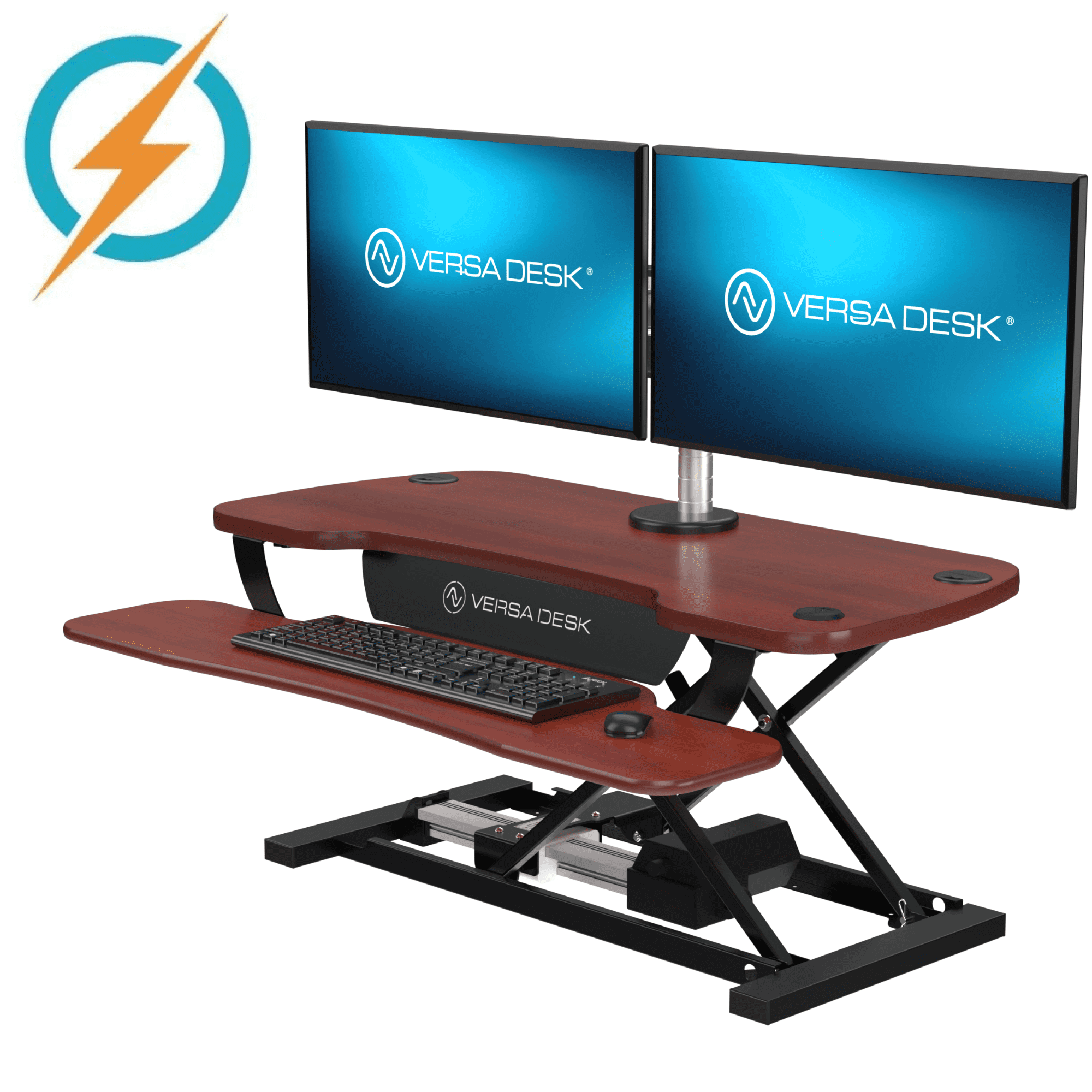 VersaDesk® 36"x24" PowerPro® Electric Height Adjustable Standing Desk ...