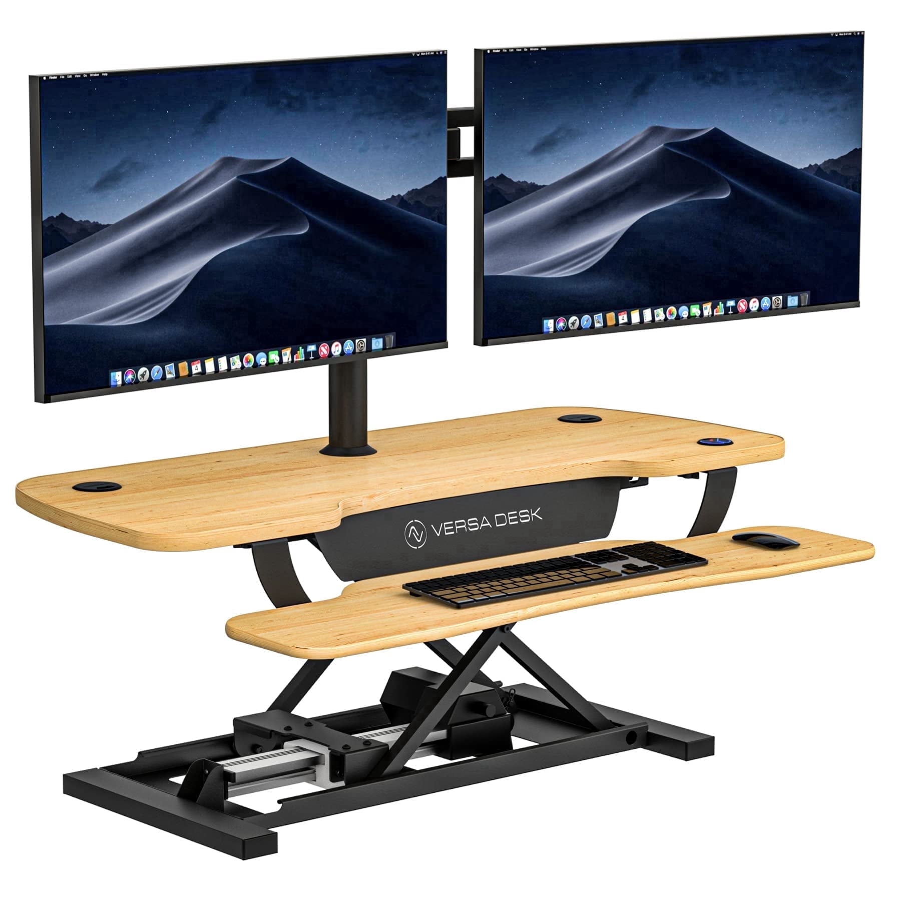 VersaDesk® 40"x24" Extra Wide Electric Height Adjustable Standing Desk ...