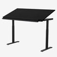 VersaDesk Power Lift Electric Drafting Table, Wood Top & Steel Frame ...