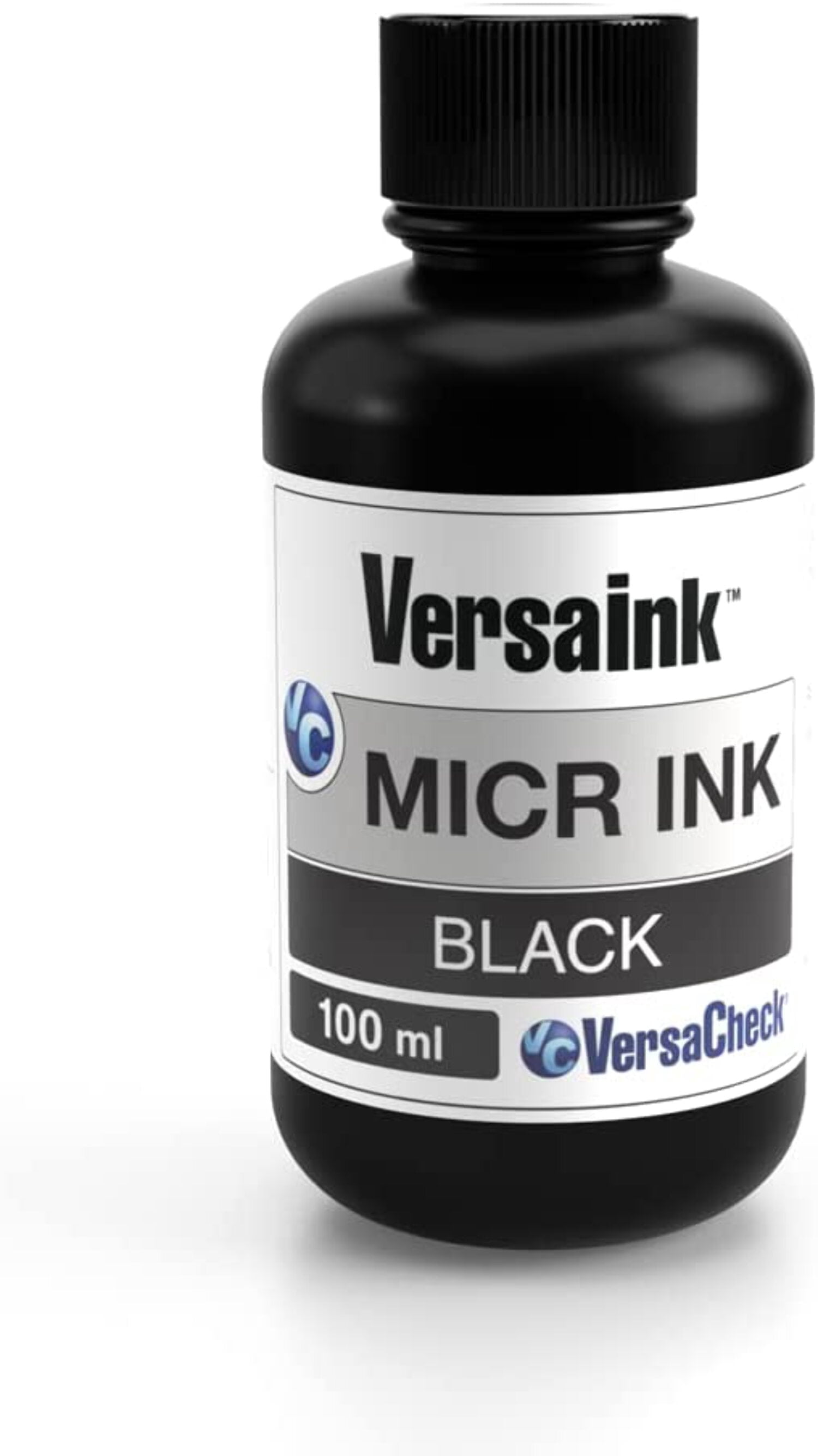 VersaInk MICR Black Ink -100ml - Magnetic Ink for Canon Printers ...