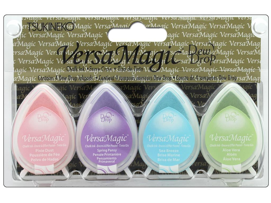 VersaMagic Dew Drop Chalk Pigment Ink Set Pastel - Walmart.com