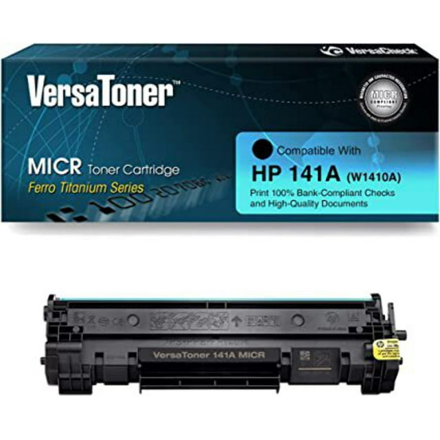 VersaToner - 141A (W1410A) MICR Toner Cartridge for Check Printing ...