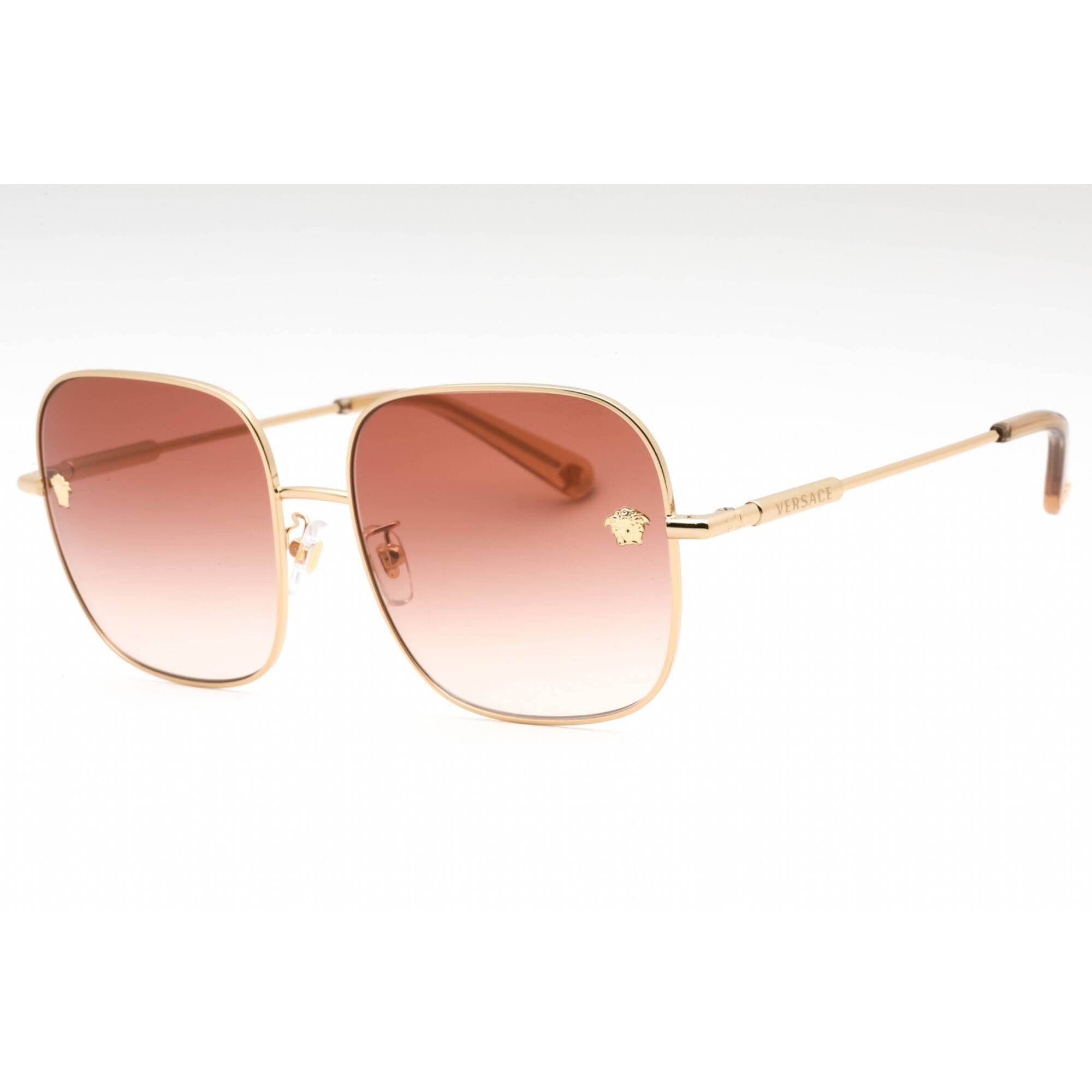 Versace 0VE2246D 100213 Women's Pink Gradient Lens Sunglasses - Walmart.com