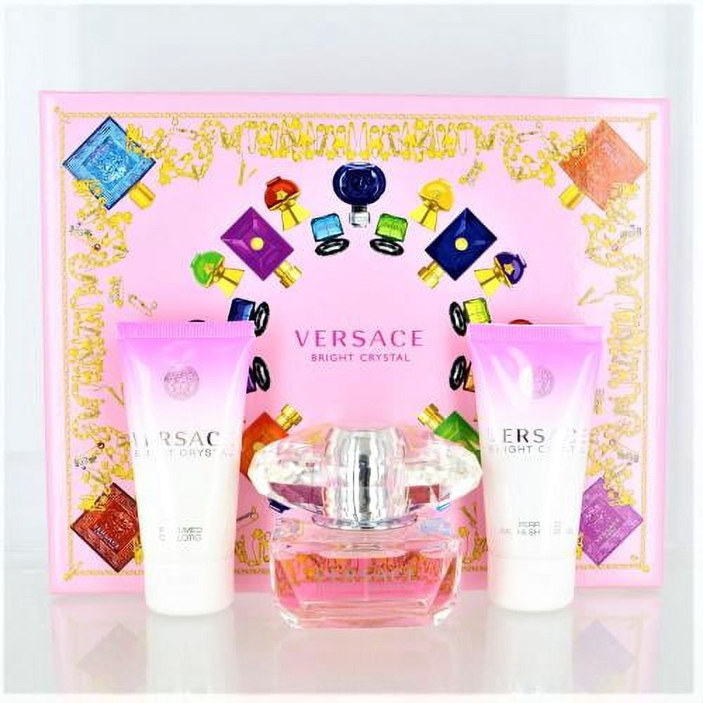 Versace Bright Crystal 3-Piece Fragrance Gift Set for Women - Walmart.com