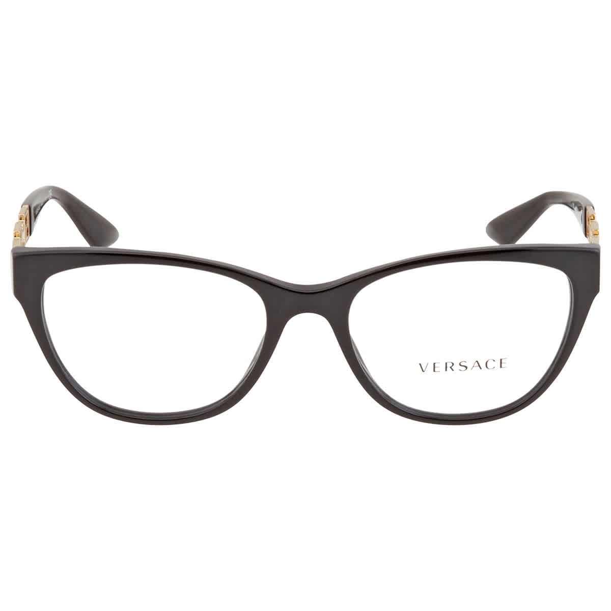 Versace Cat Eye Ladies Eyeglasses VE3292 GB1 54, Black Acetate Frame, Full-Rim, Adult - Walmart.com