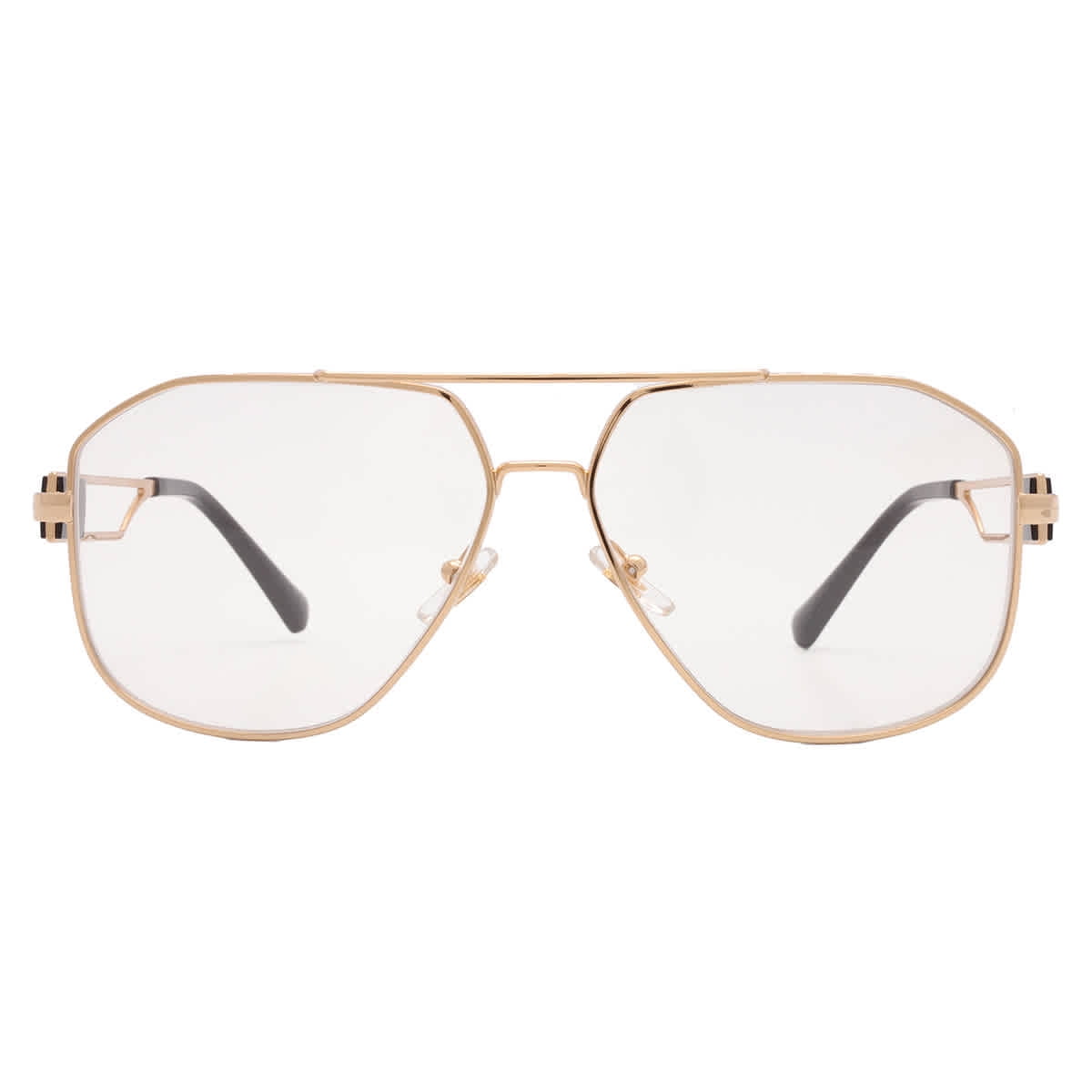 Versace Eyeglass Frames VE1287 1002 59 - Men's Navigator Demo Lens Gold ...