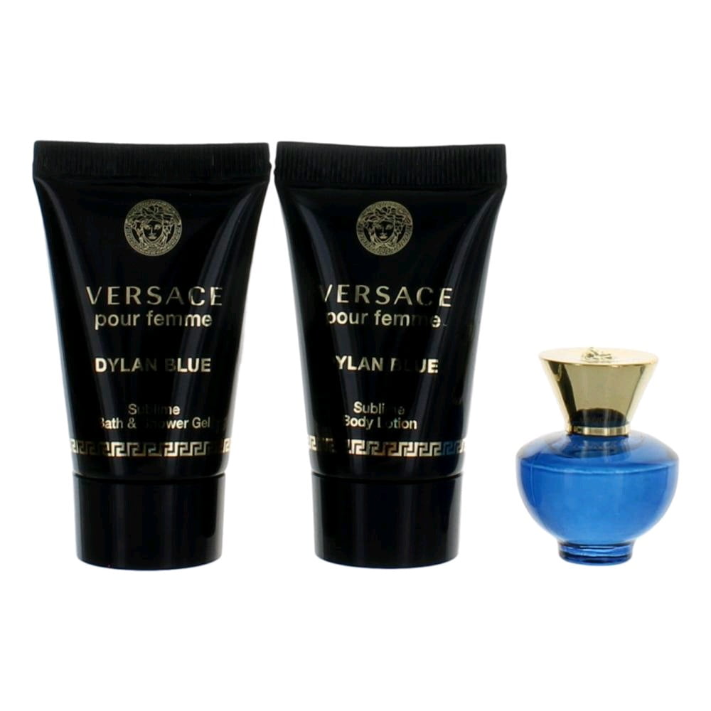 Versace Dylan Blue Perfume Gift Set for Women, Eau De Toilette ...