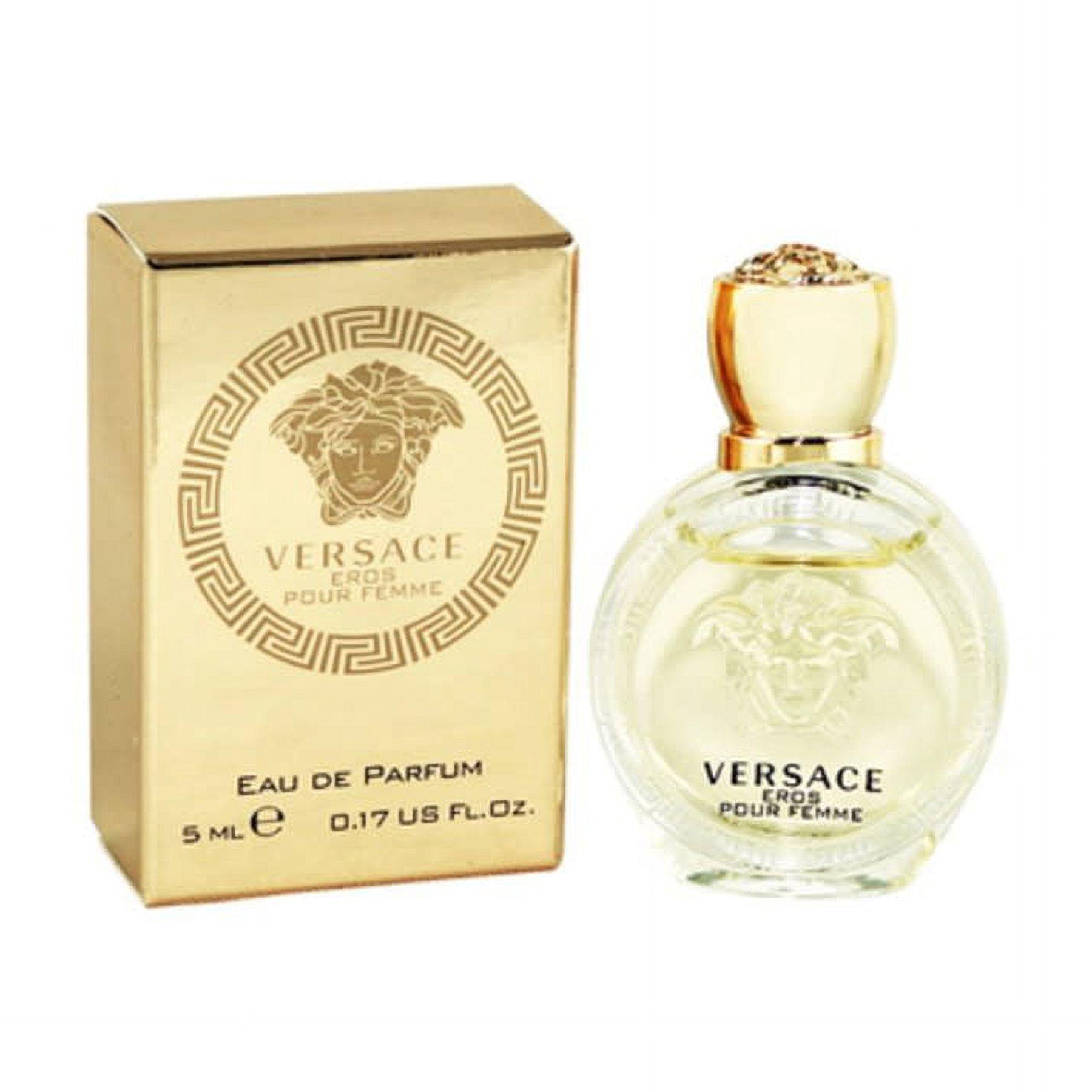 Versace Eros Pour Femme Eau De Parfum, Mini Perfume, 5Ml - Walmart.com