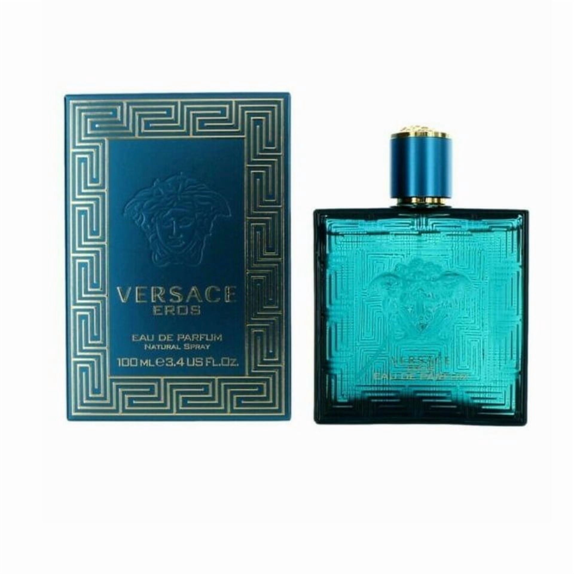 Versace Eros for Men 3.4 oz Eau de Parfum Spray, cologne with flame ...