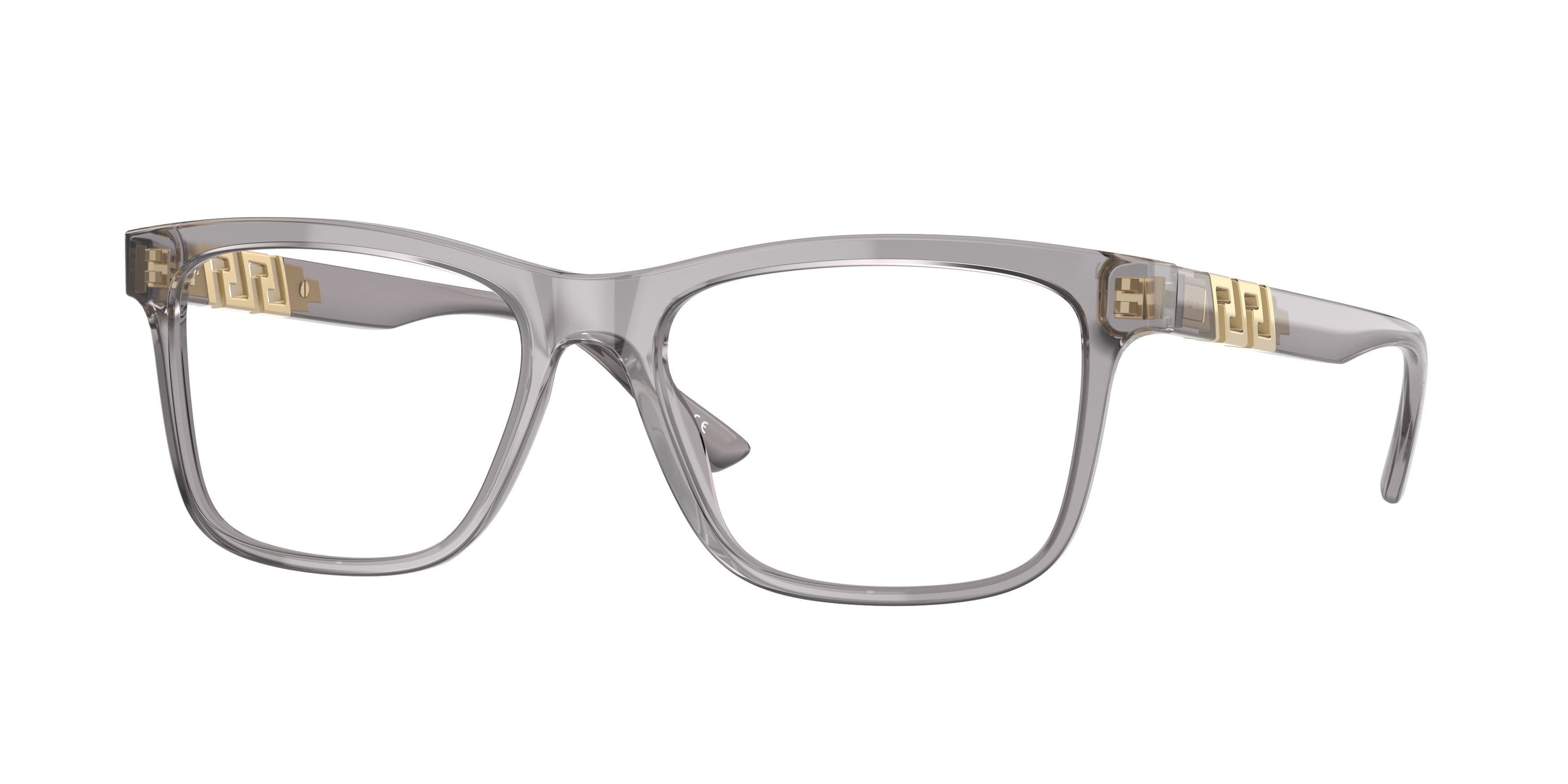 Versace Eyeglasses VE3319 593 55mm Transparent Grey / Demo Lens ...