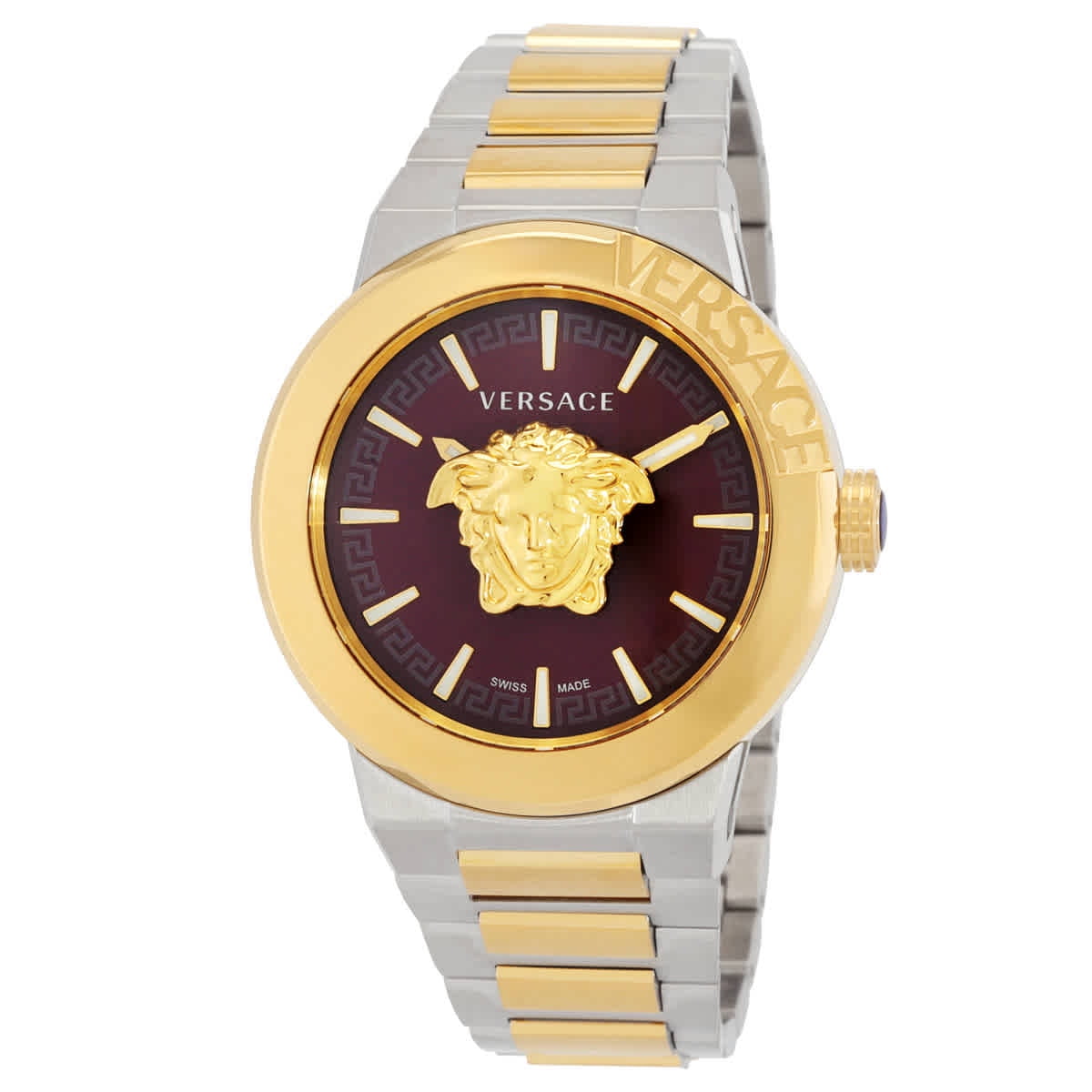 Versace Medusa Infinite Quartz Red Dial Men's Watch VE7E00523 - Walmart.com