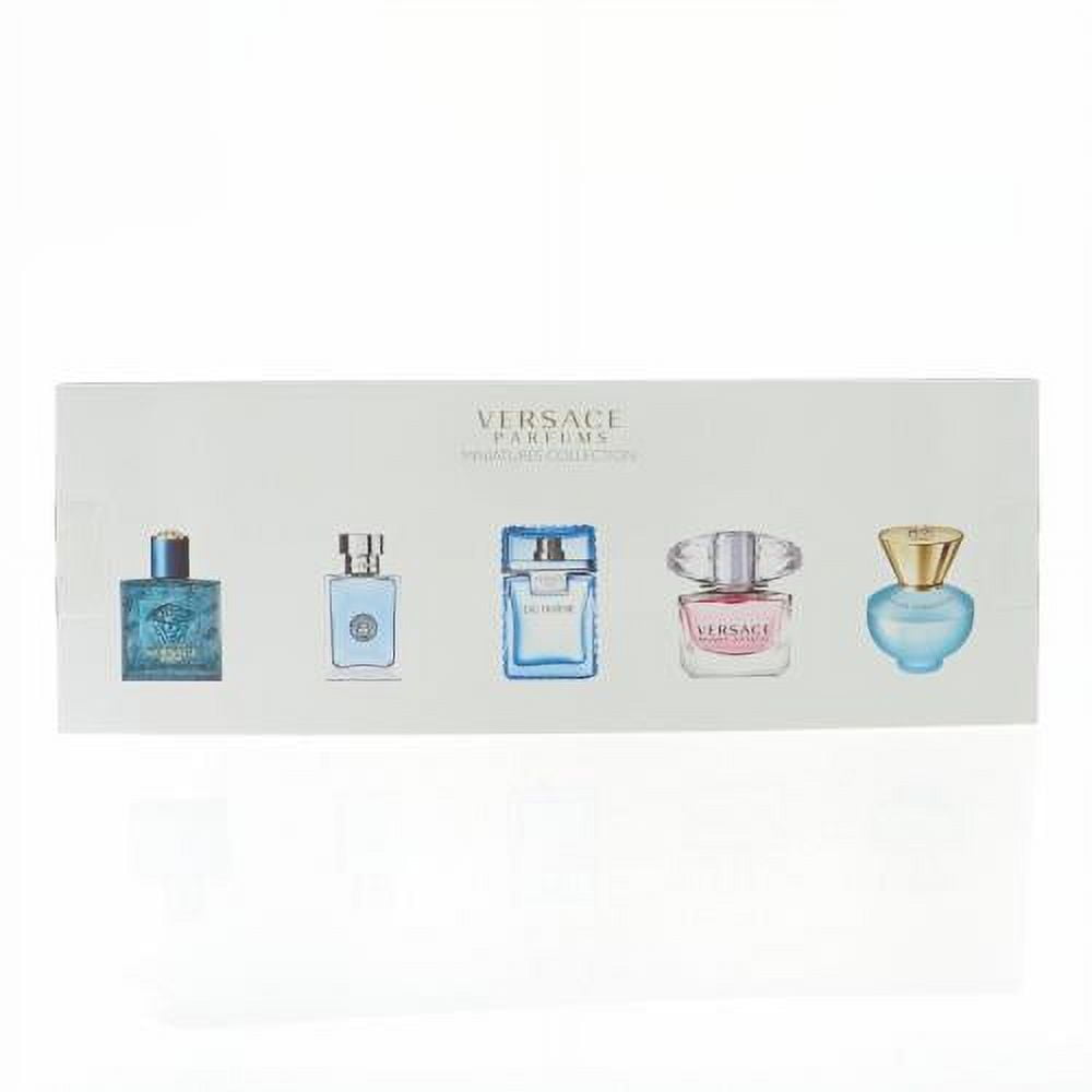 Versace Perfume Miniatures Collection, 5 Pc Mini Gift Set - Walmart.com