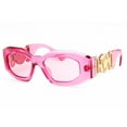 Versace Women's Sunglasses VE4425U 542184 54, Pink Transparent Plastic ...