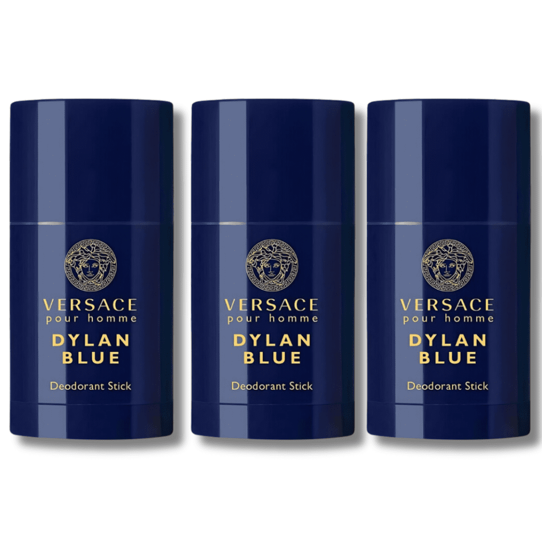 Versace Pour Homme Dylan Blue Deodorant Stick 75 ml/2.5 oz Pack of 3 ...