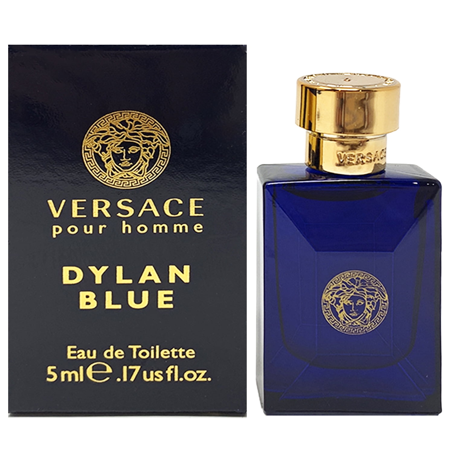 Versace Pour Homme Dylan Blue by Versace Mini EDT 17 Philippines | Ubuy