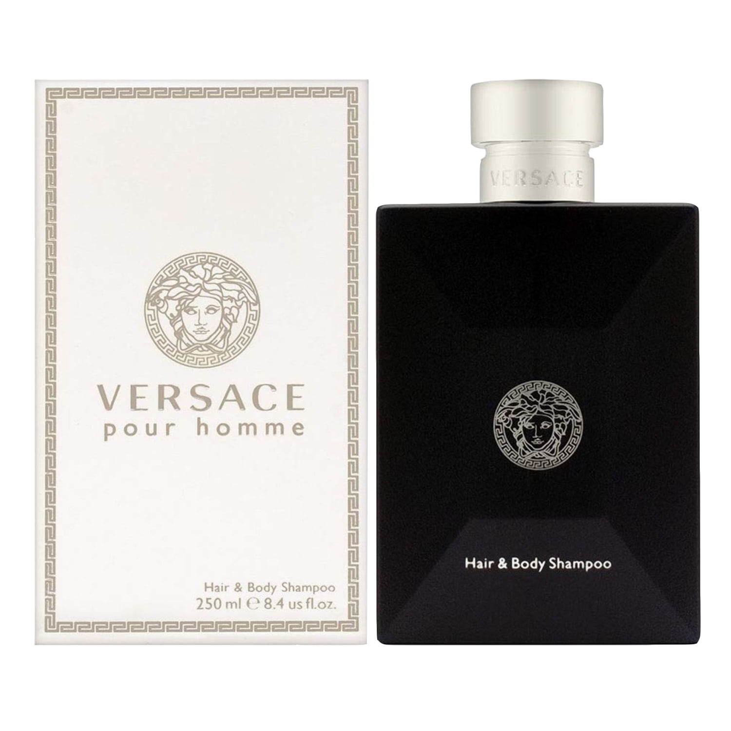 Versace Pour Homme Hair & Body Shampoo 8.4 oz - Walmart.com