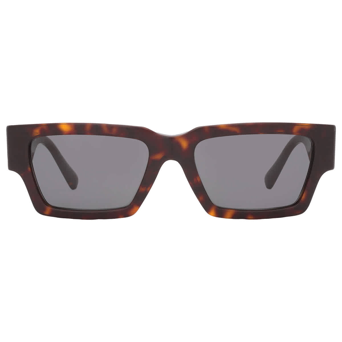 Versace VE 4459 Plastic Unisex Rectangle Sunglasses Havana 54mm Adult ...