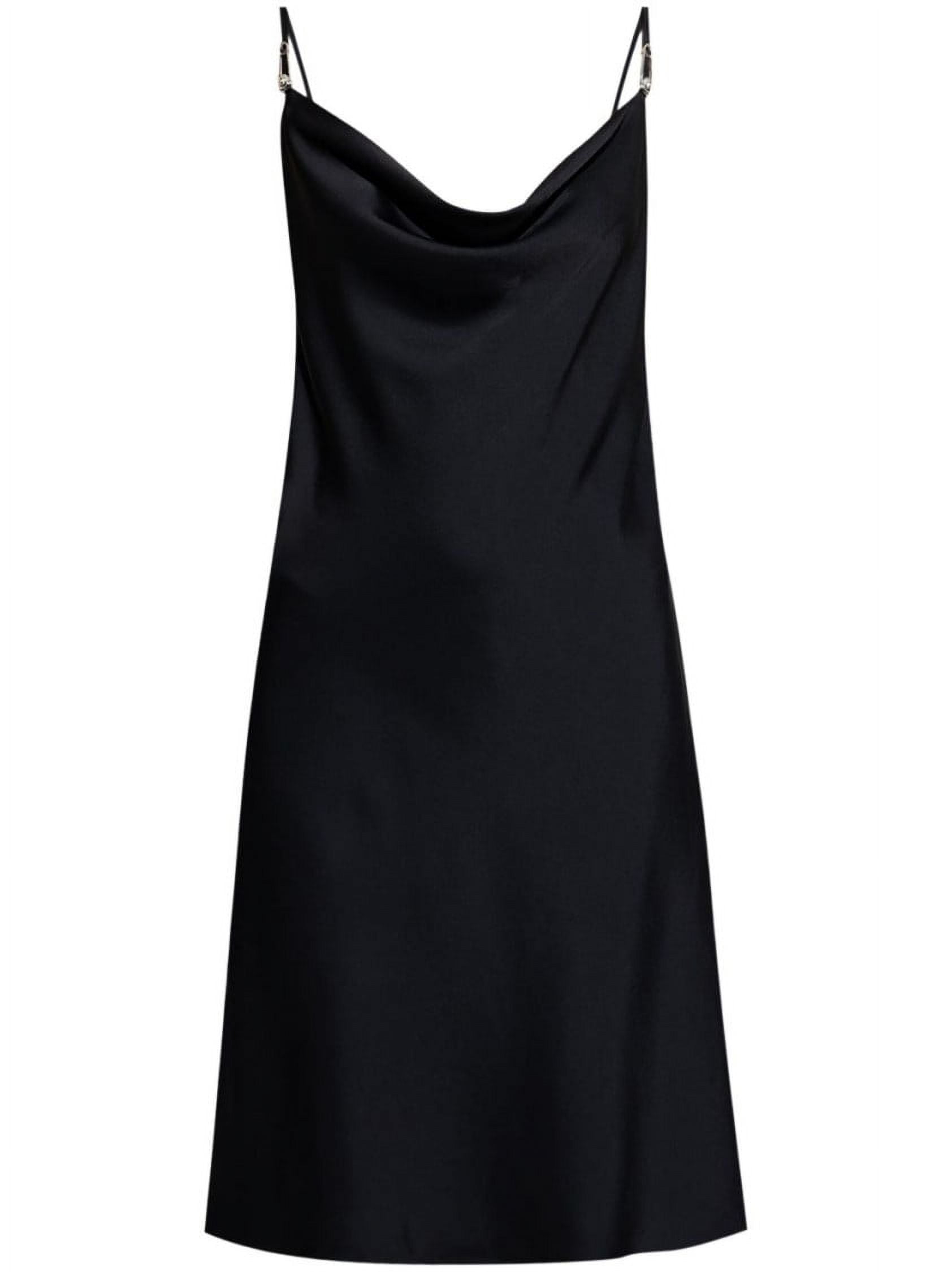 Versace Black Cowl Neck Mini Dress (Women's) - Walmart.com