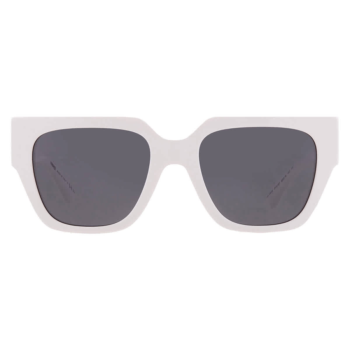 Versace Woman Sunglasses White Frame, Dark Grey Lenses, 53MM - Walmart.com