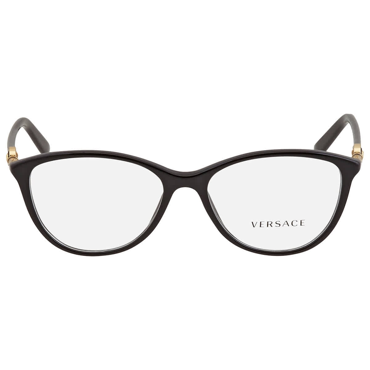 Versace Women's VE3175 Eyeglasses, Black, 54/16/140 - Walmart.com