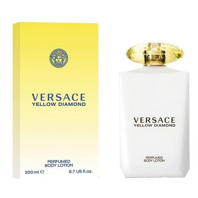 Versace Yellow Diamond Bright Fragrance Body Lotion For Women, 200 ml ...