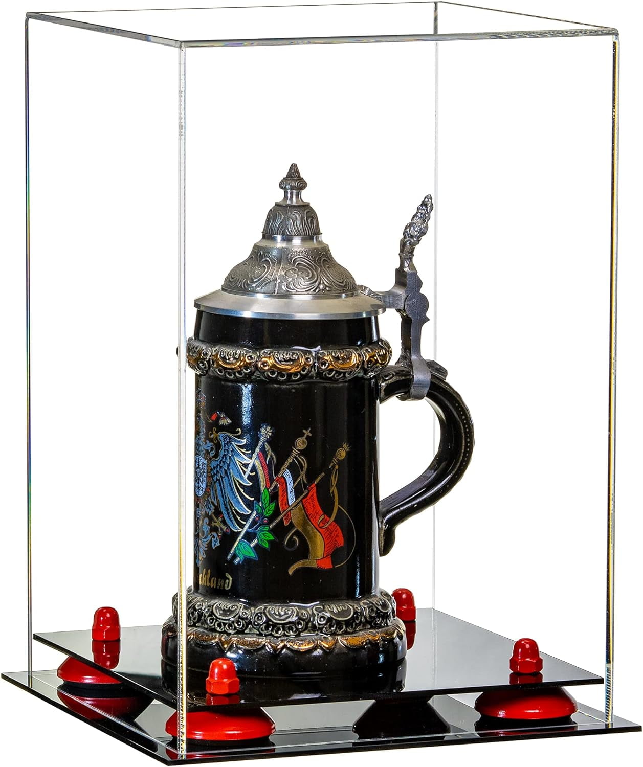 Versaile Display Case Display Case - Medium Square Box wih Clear Case ...