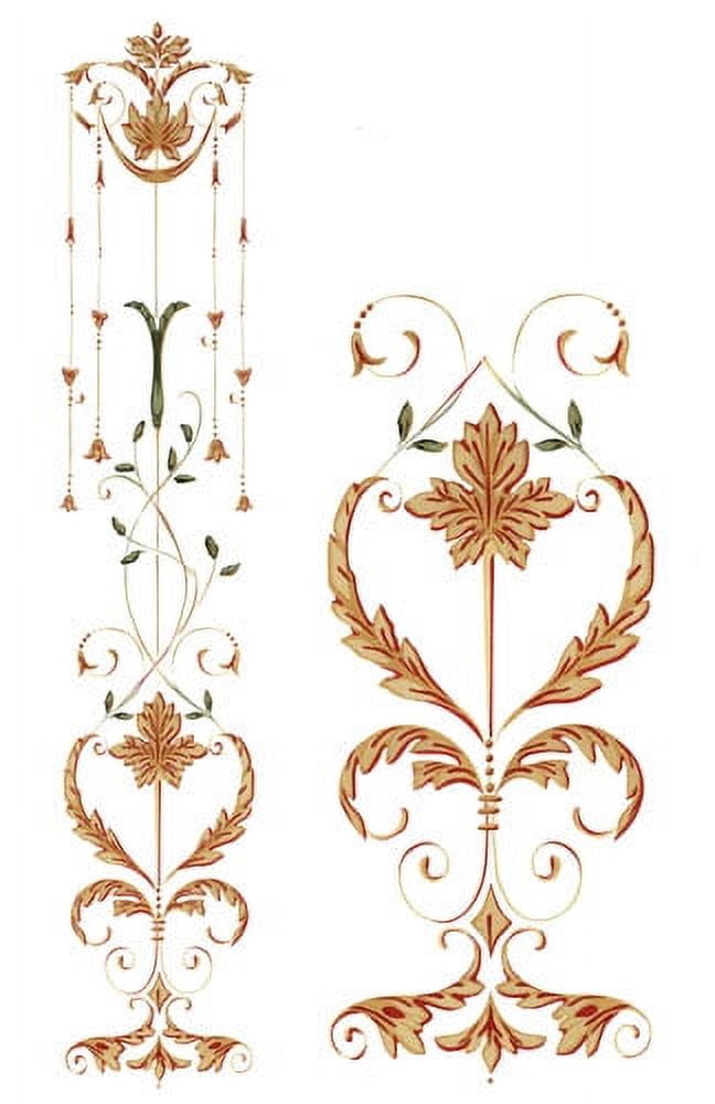 Versaille Panel B Wall Stencil - DEE828 by DeeSigns - Walmart.com