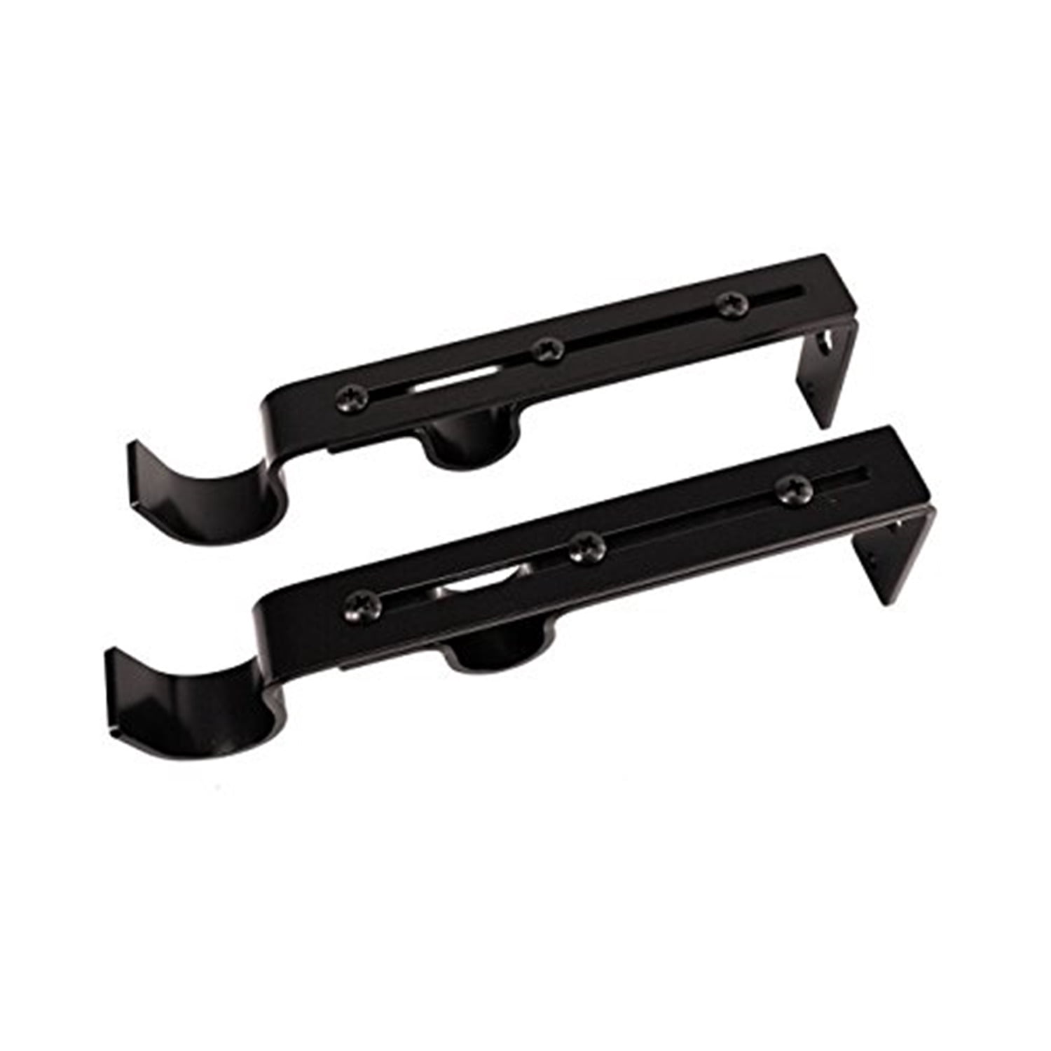 Versailles Double Wall Brackets for 7/8" - 1" Front, and 5/8" - 3/4 ...