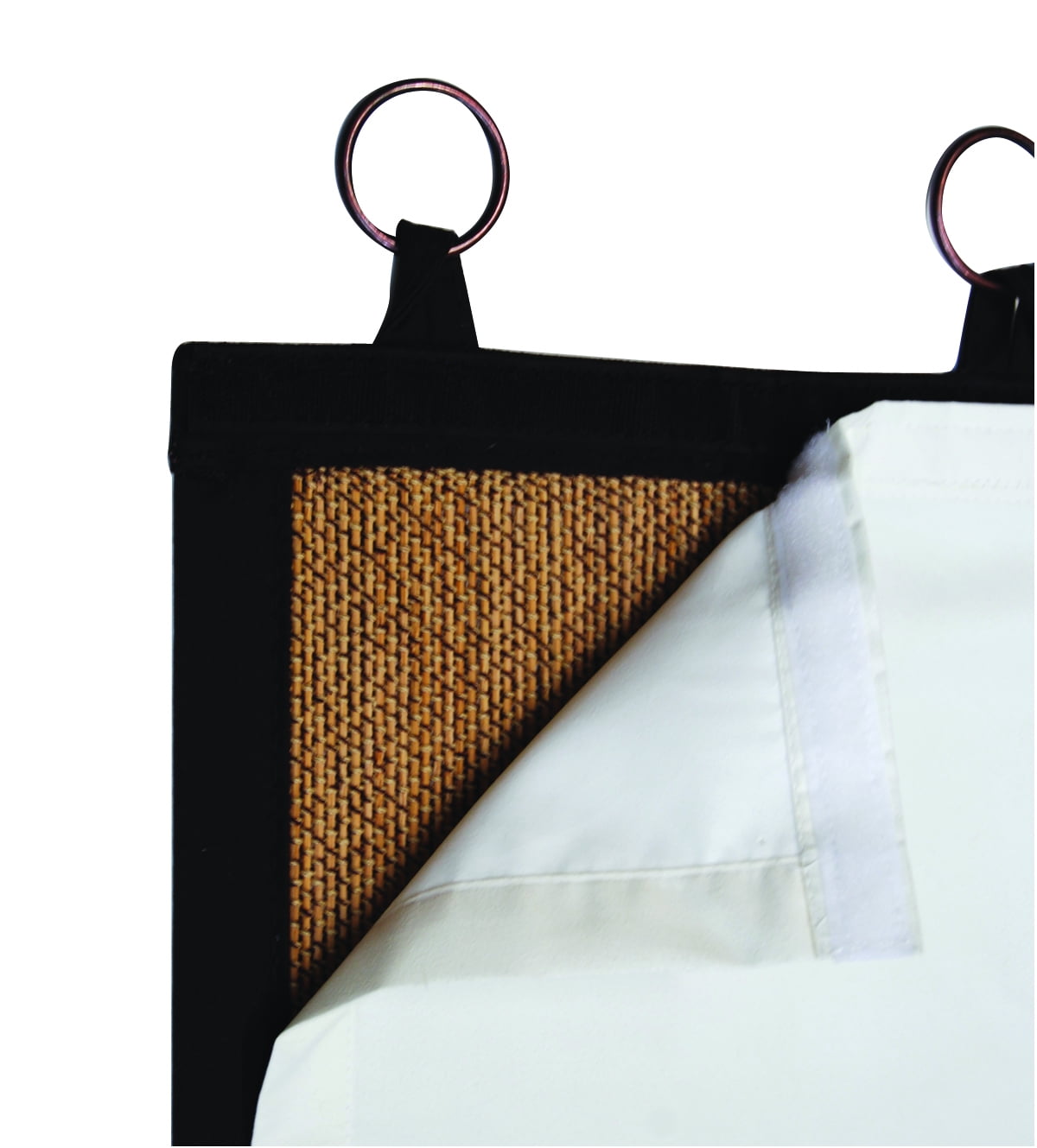 Versailles Blackout Liners For Ring Top Bamboo 84" Panels Off-White ...