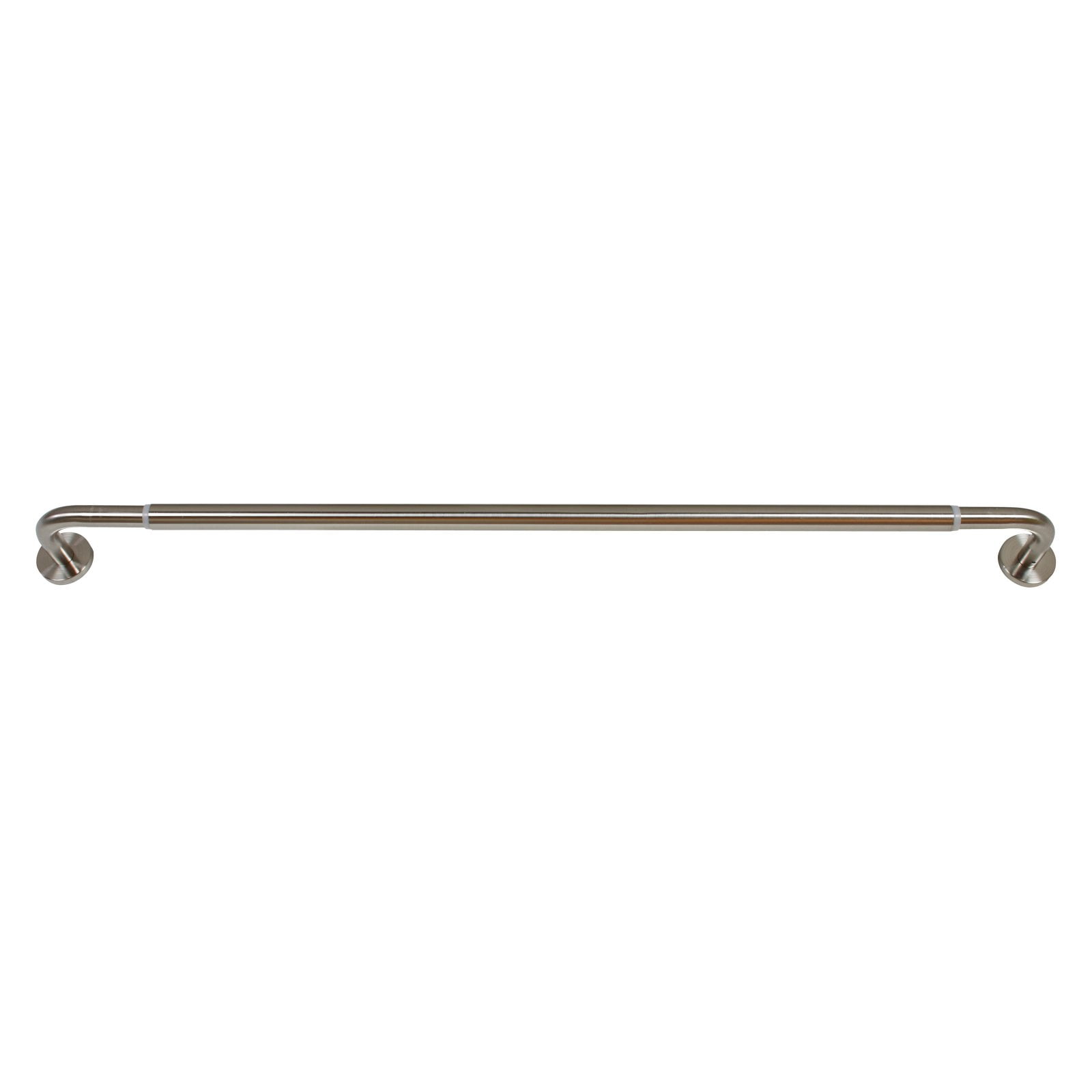 Versailles Privacy Wraparound Rod Set - 66x120", Brushed Nickel ...