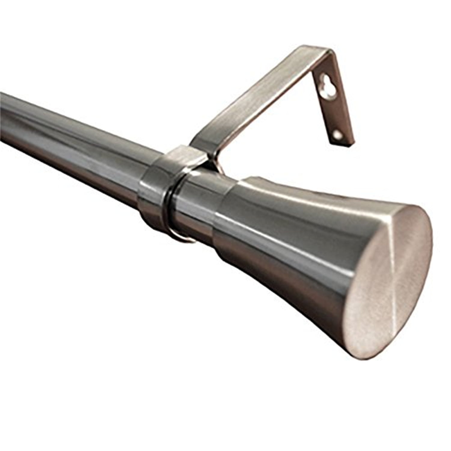 Versailles - Stainless Steel Flare Curtain Rod Set, Indoor/Outdoor ...
