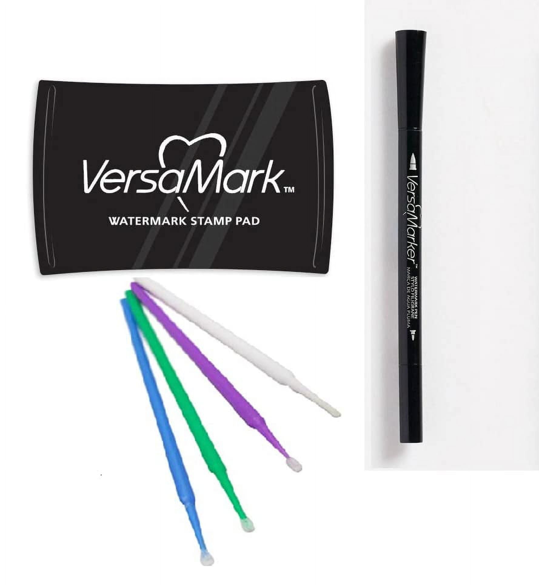 Versamark Watermark Embossing Bundles (Versamark Clear Ink Pad and Pen ...