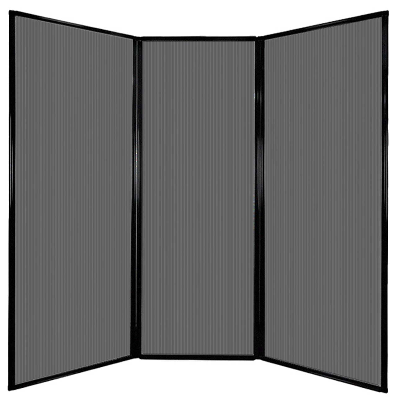 Versare Polycarbonate Privacy Screen Folding Panel | 3 Panels | 7'6 ...