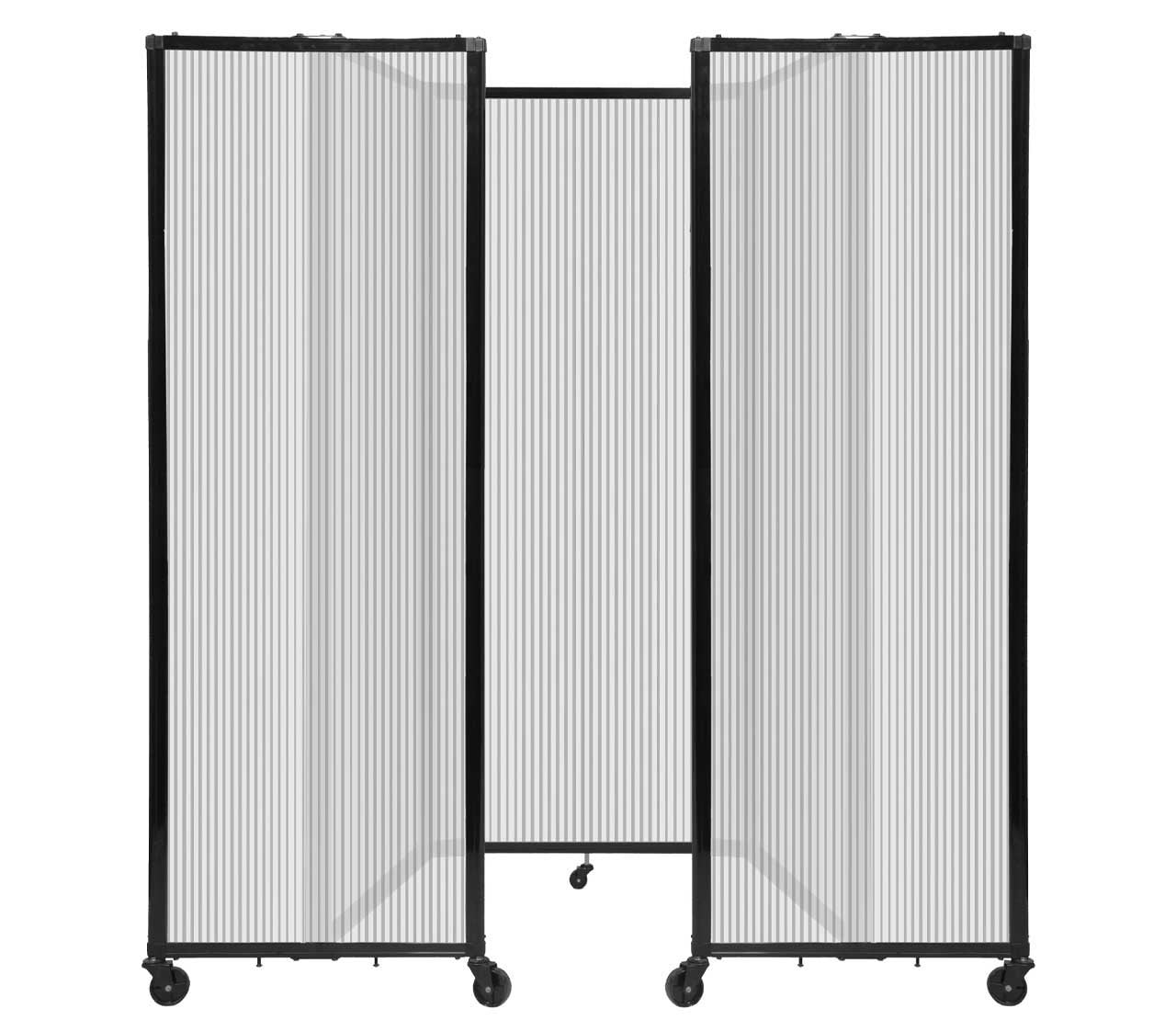 Versare Polycarbonate Room Divider 360 Portable Wall Partition ...