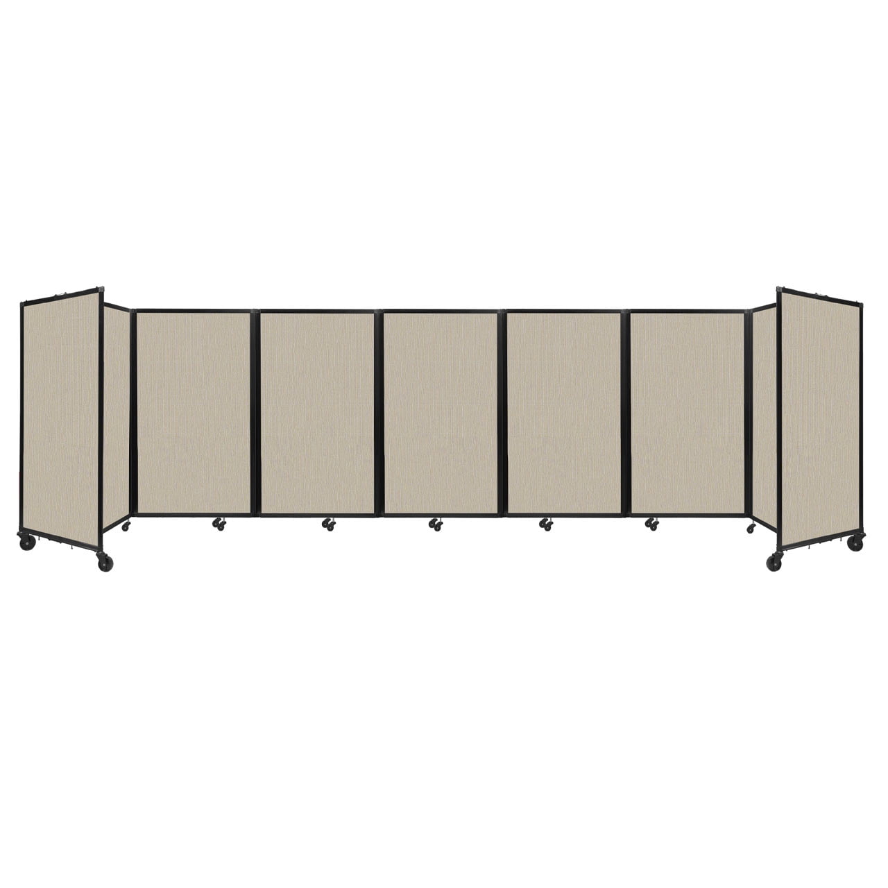 "Versare Room Divider 360 Portable Wall Partition | 7 Panels Wide | 19 ...
