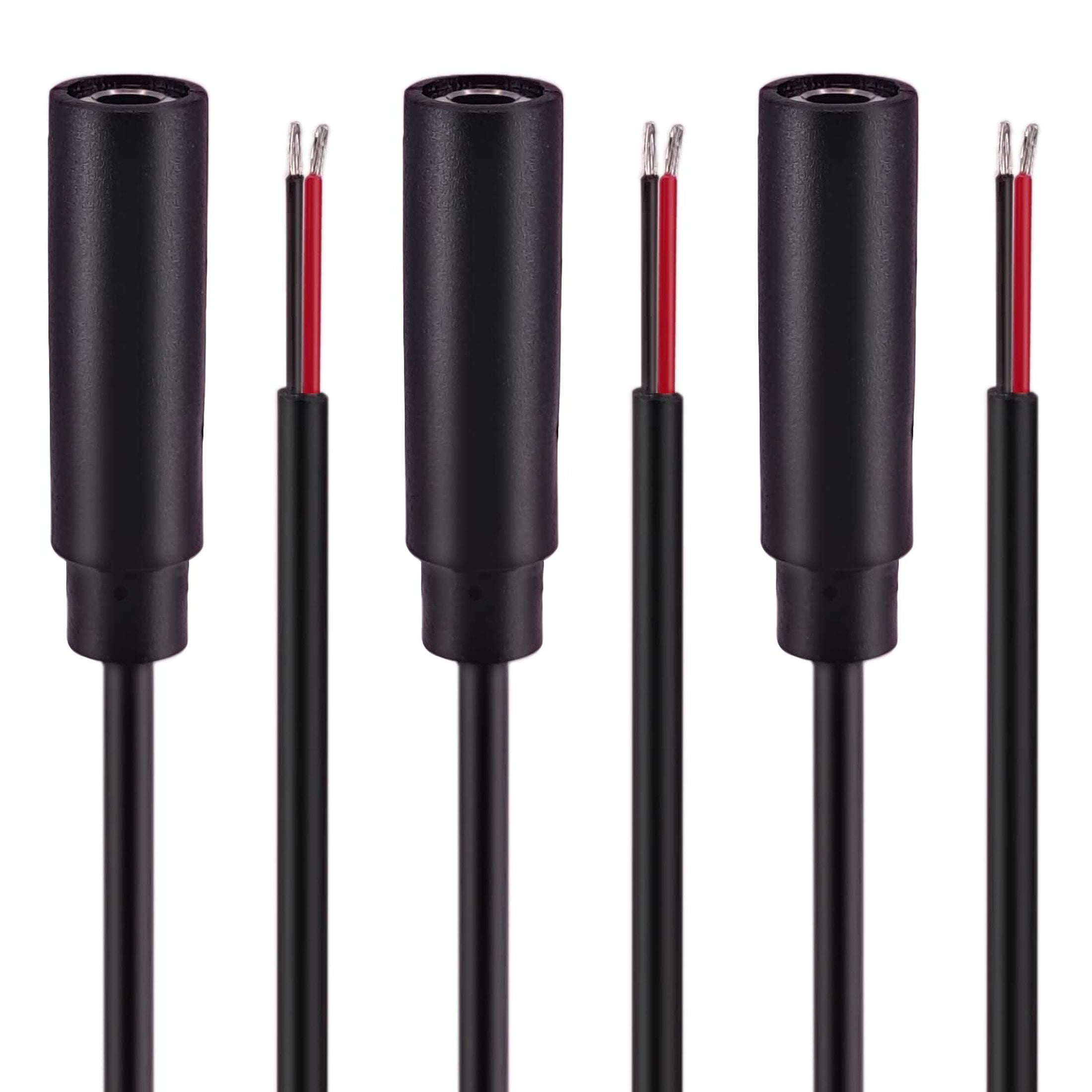 Versatile 3.5mm Female to Bare Wire Audio Connector Cable Set - Walmart.com