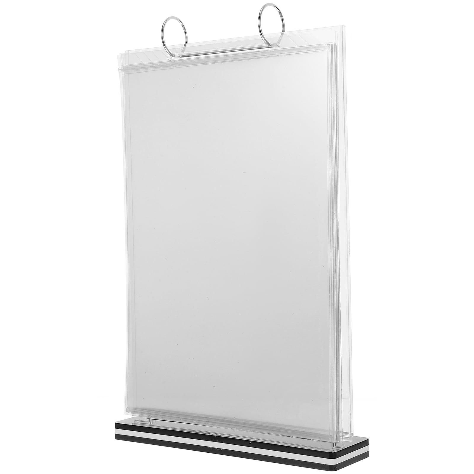 Versatile Acrylic Menu Stand Holder A4 Size Tabletop Menu Desk ...