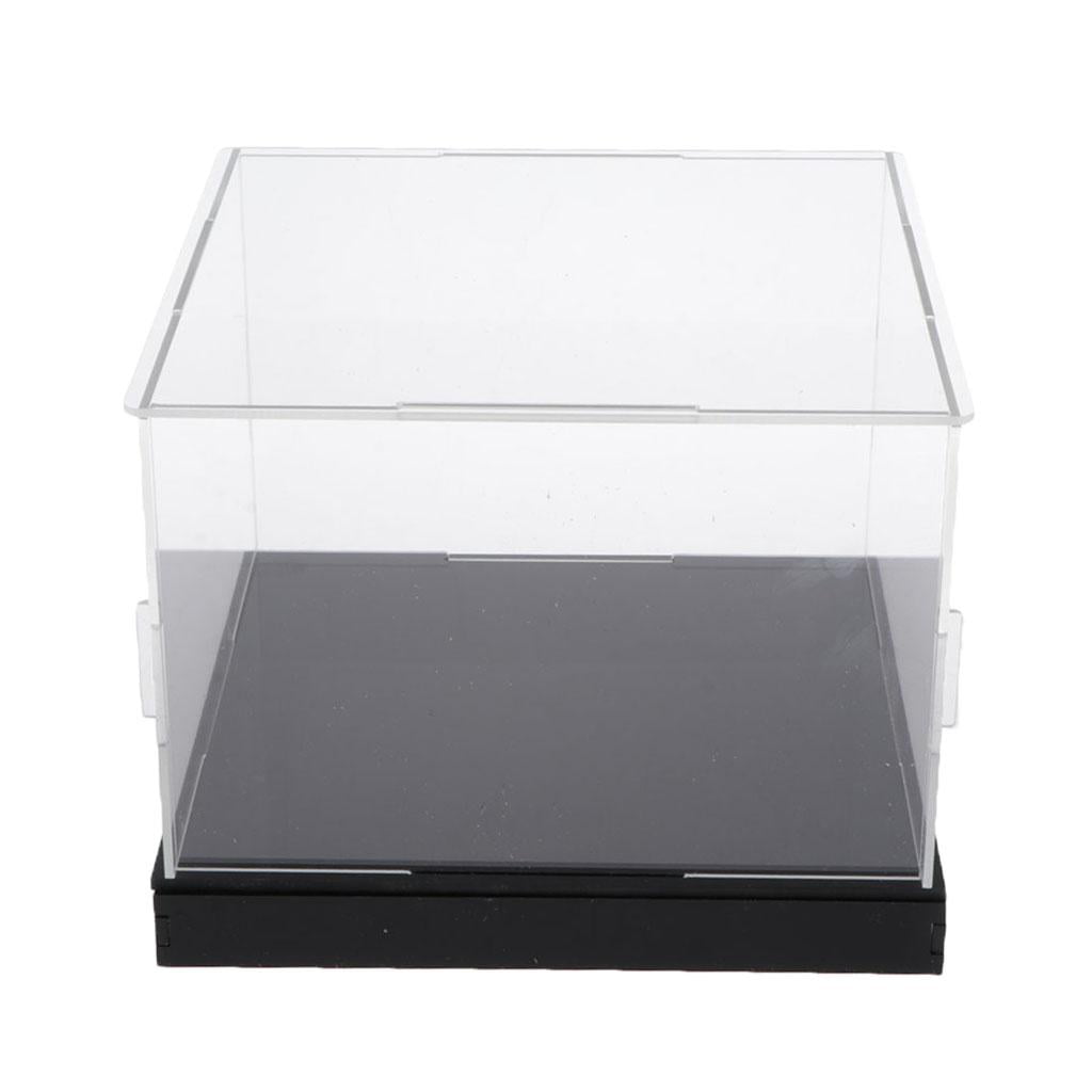 Versatile Acrylic Mirrored Display Case, Assembly Display Case Clear ...