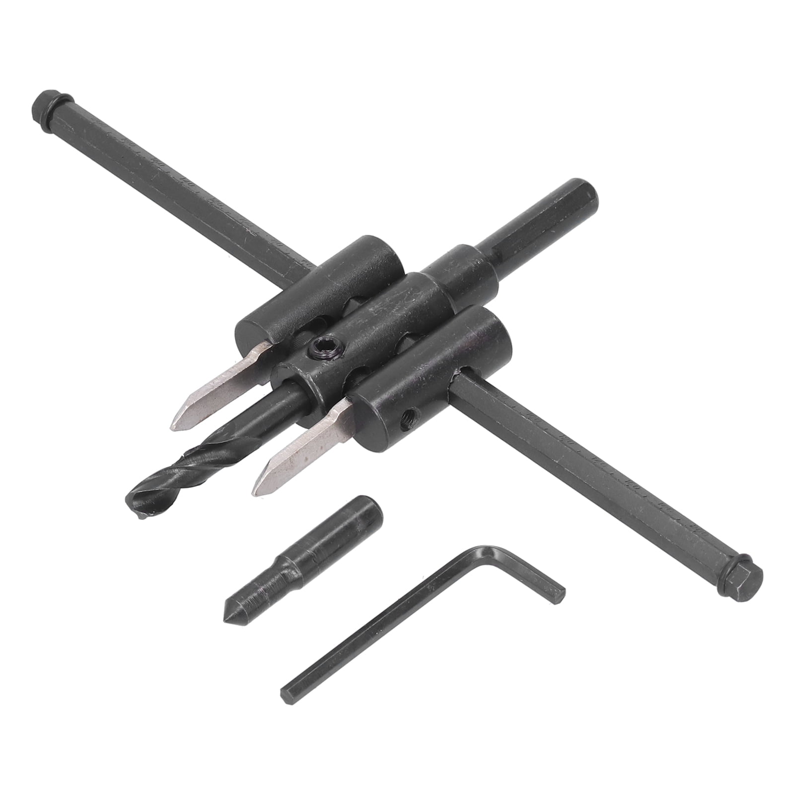 Versatile Adjustable Circle Hole Cutter Saw Kit, Wood Drill Bit for ...