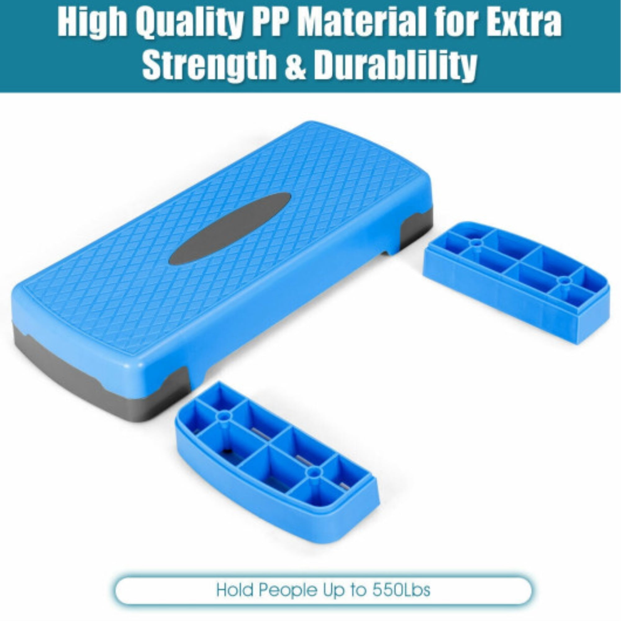 Versatile Aerobic Step Platform - Achieve Fitness Goals with Confidence ...