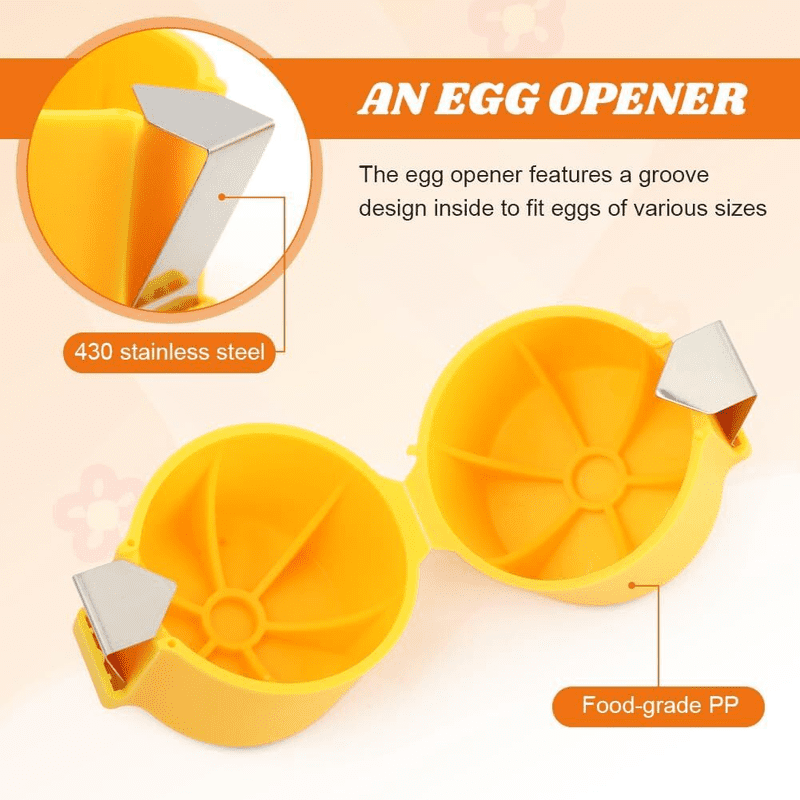 Versatile Application in the Kitchen Egg Cracker Tool Egg Breaker ...