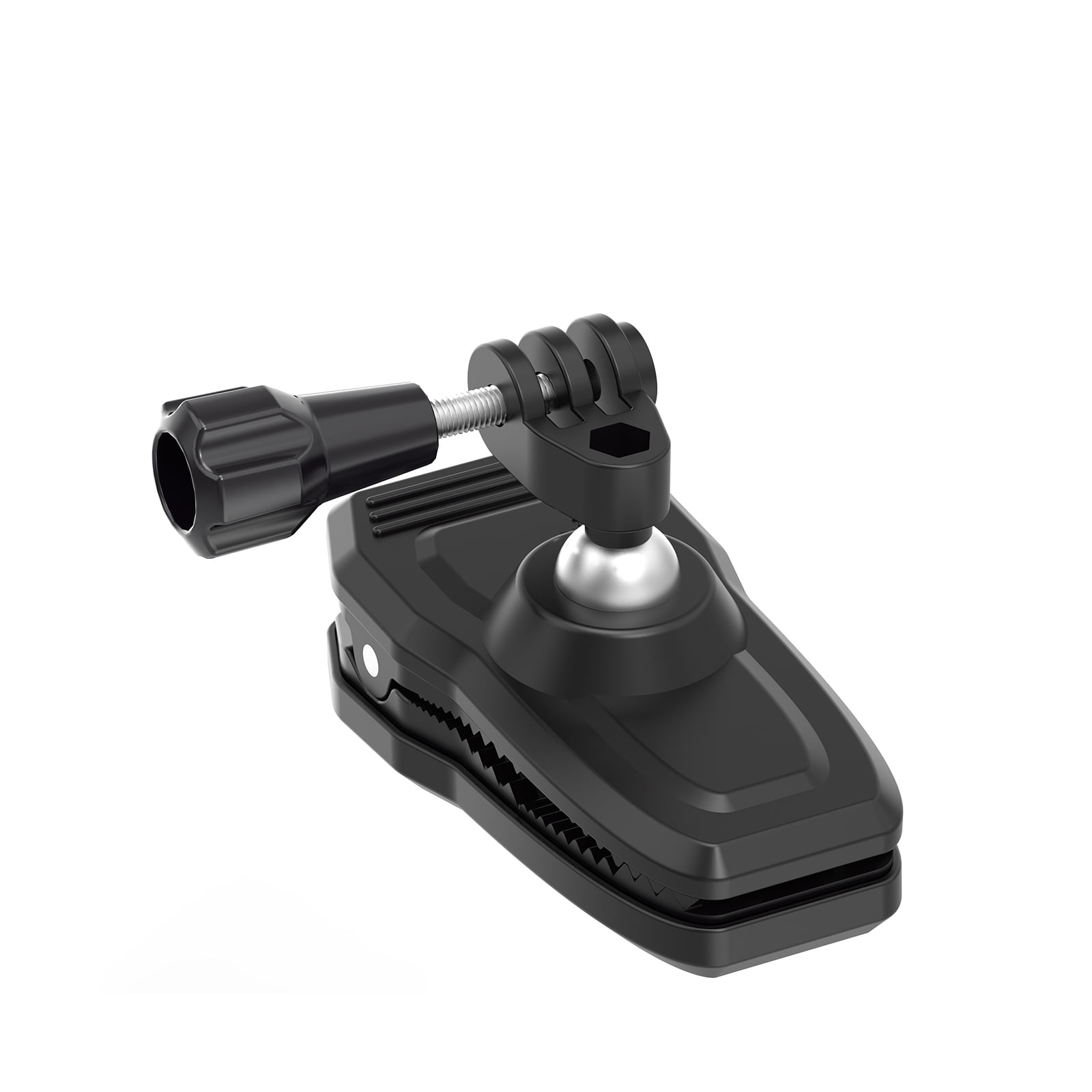 Versatile Backpack Clip for Action Cameras 360° Rotation Ball Head for ...
